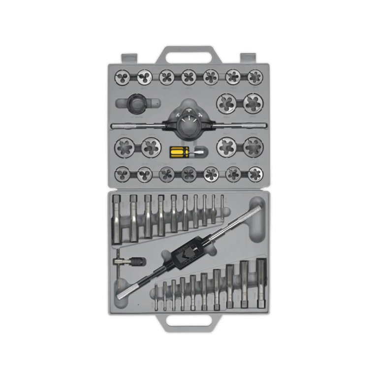 Set De Machuelos Y Tarrajas Compleo 45 Piezas – DT05-TD045 – MHR TOOLS