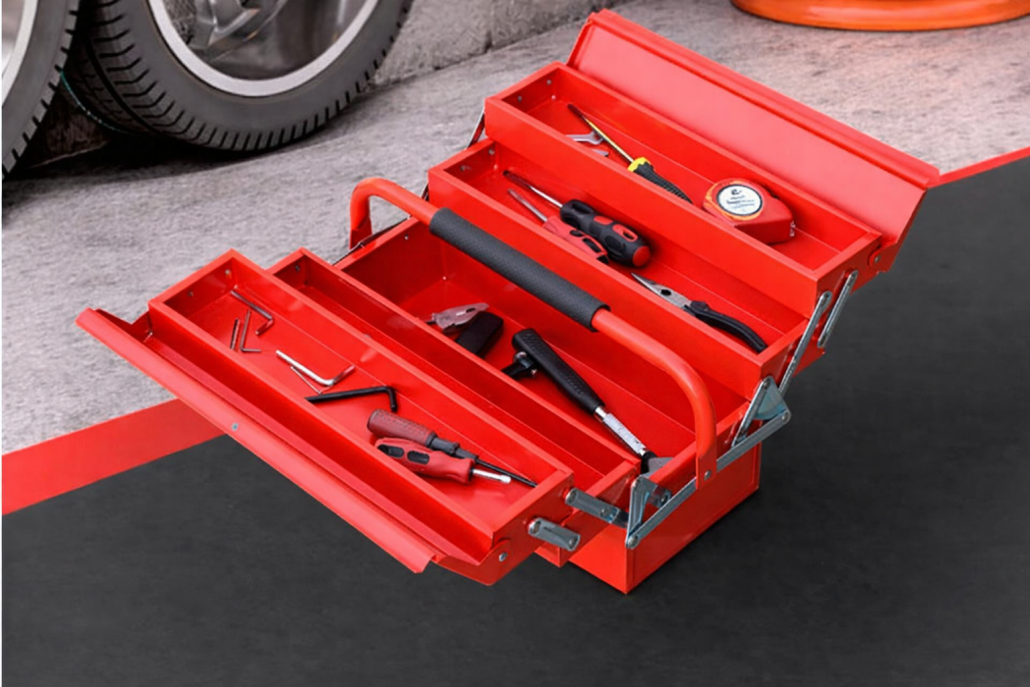 CAJA METALICA PORTA HERRAMIENTAS,TIPO ACORDEON – MHR TOOLS